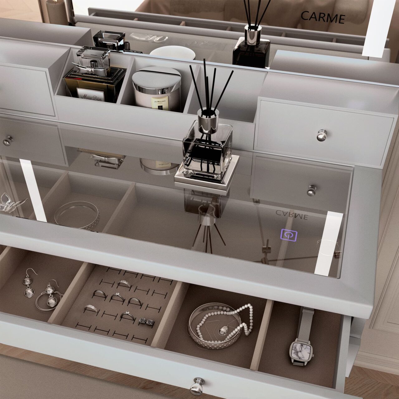 4 Top Ideas: How To Style A Dressing Table? | CARME HOME