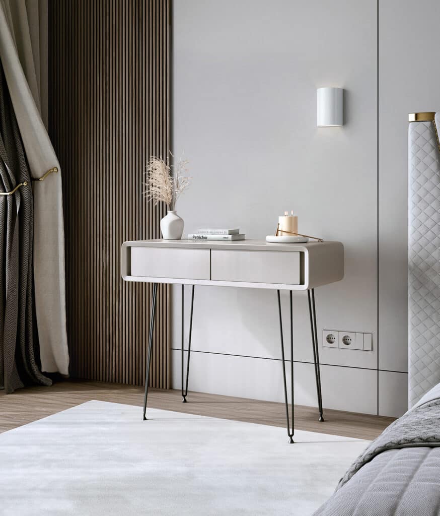 Piper Mocha Dressing Table