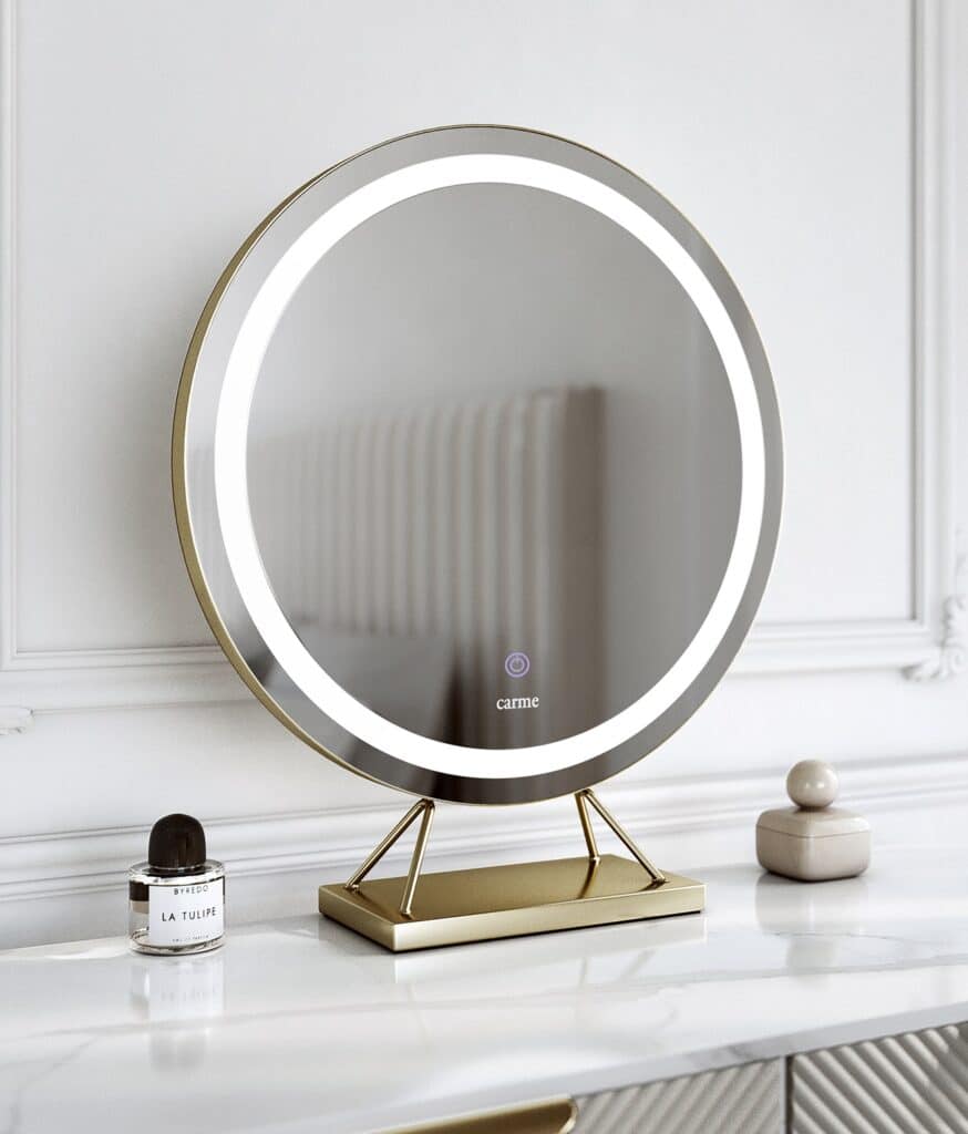 Lillia Gold LED Mirror